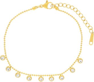 Dansk Copenhagen Kristallkette Armband Wasserdicht CZ - - Accessories - Damen - Gelb - ONE SIZE