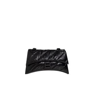 Balenciaga Crush Small Schultertasche - - Bags - Damen - Schwarzk - ONE SIZE