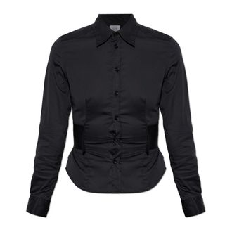 VETEMENTS Rollkragenpullover mit Gummizugbund - - Blouses & Shirts - Damen - Schwarzk - XS