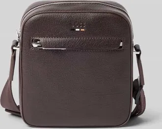 HUGO BOSS Umh&auml;ngetasche mit Label-Detail