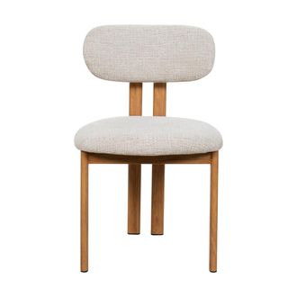 Giga Meubel Esszimmerstuhl Noor Natur/Beige - Sitzhöhe 49cm