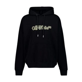 Off-white Herren, Sweatshirts & Hoodies, Schwarzk, LGröße