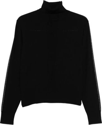 Patrizia Pepe pull à col roulé - Noir