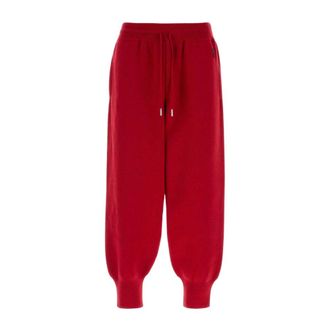 Ami Utr929Kn0192 Woll-Jogginghose - - Trousers - Herren - Rot - M