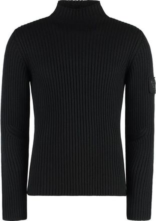Prada Woll-Rollkragenpullover - - Knitwear - Herren - Schwarzk - M