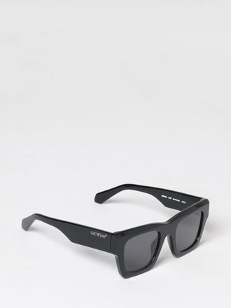 Off-white Lunettes de soleil Davie rectangulaires en ac&eacute;tate avec logo imprim&eacute;