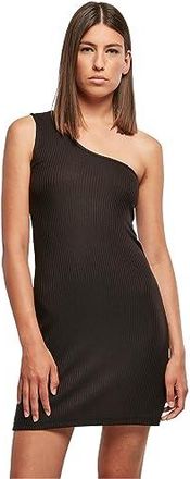 Urban Classics Robe &agrave; &eacute;paules d&eacute;nud&eacute;es pour Femme, Noir, XXXL