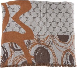 Manila Grace &Eacute;charpe dhiver - Femme - Accessoires - Brun - Taille: ONE Size