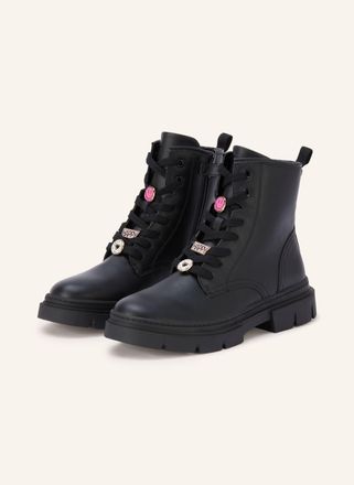 Geox Schn&uuml;rboots Karsyn schwarz