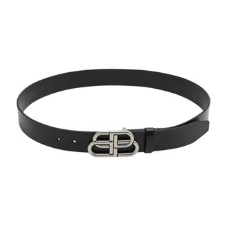 Balenciaga BB G&uuml;rtel Gro&szlig; 35mm - - Accessories - Herren - Schwarzk - 95 CM