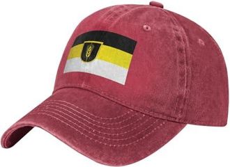 Generic Casquette Trucker Drapeau des Allemands De La Volga L&eacute;ger Sun Protection Casquettes R&eacute;glable Sunhat pour Soir&eacute;es Les Saisons Hip Hop