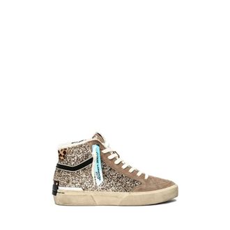 Crime London Femme, Chaussures, Beige, Taille: 41 EU Baskets montantes