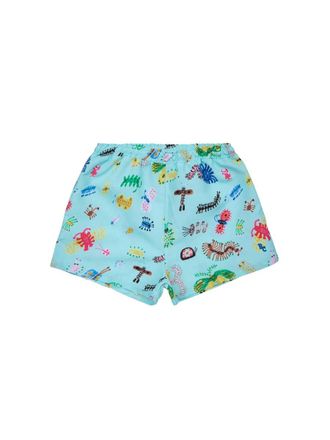 Bobo Choses Insect Print Swim Shorts - Blue