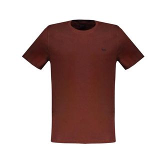 Harmont & Blaine Homme, Tops, Brun, Taille: S T-shirt en coton marron