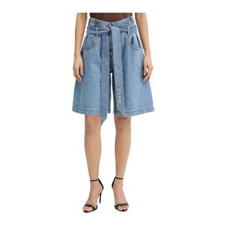 Pinko Pinko, Damen, Shorts, Blau, W25Gr&ouml;&szlig;e