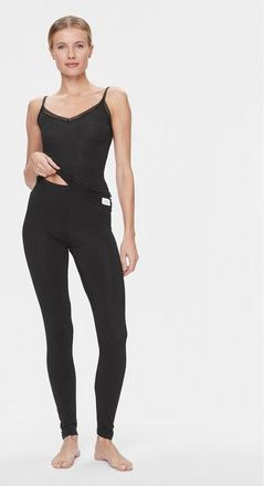 Tommy Hilfiger Pyjama UW0UW04987 Schwarz Slim Fit