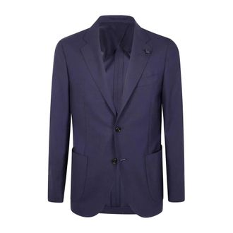 Lardini Homme, Vestes, Bleu, Taille: M Costume Iconique Drop 7 R&eacute;gulier
