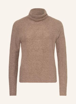 Antonelli Antonelli Firenze Rollkragenpullover Castiglia Mit Cashmere Und Pailletten beige