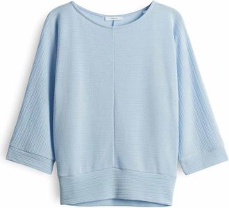 OPUS Rundhals-Strickware - - Knitwear - Damen - Blau - 2XL