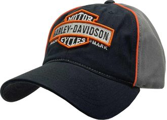 Harley-Davidson Harley-Davidson Mens Nostalgic Bar & Shield Baseball Cap BC31380