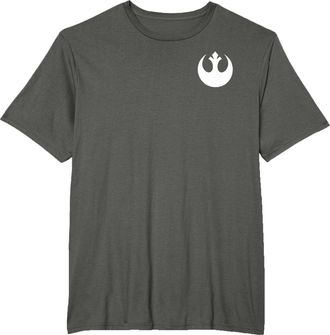 Star Wars Rebellion Pocket Logo White T-Shirt