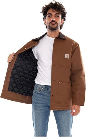 Carhartt Work in Progress OG Chore Coat - Homme - Vestes - Brun - Taille: S