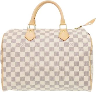 Louis Vuitton Pre-owned Speedy 30 - Femme - Pre-owned - Blanc - Taille: ONE Size