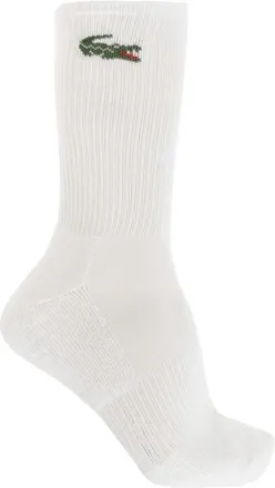 Lacoste Femme, Sous-v&ecirc;tements, Multicolore, Taille: M Chaussettes c&ocirc;tel&eacute;es par 3