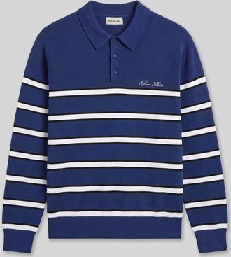 Calvin Klein Jeans Relaxed Fit Sweatshirt aus Baumwoll-Mix