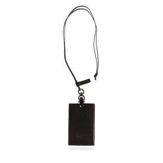Yohji Yamamoto Kartenetui aus Leder - - Accessories - Herren - Braun - ONE SIZE