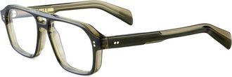 Cutler and Gross Femme, Accessoires, Vert, Taille: ONE Size Gr15 Navigator Eyeglasses