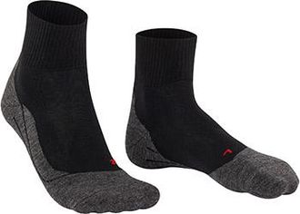 Falke Herren Socken schwarz Merinowolle unifarben
