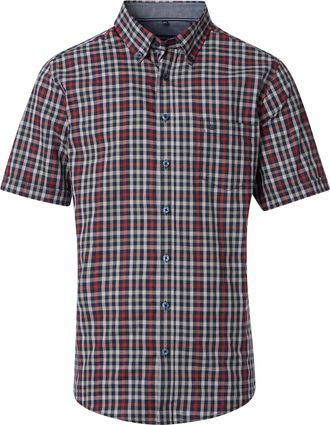 Casamoda Freizeithemd Kurzarm kariert Comfort Fit