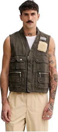 Kenzo Homme, Vestes, Brun, Taille: L Vestes