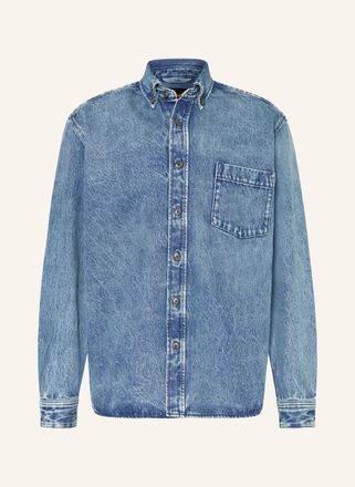 HUGO BOSS Jeanshemd Comfort Fit blau