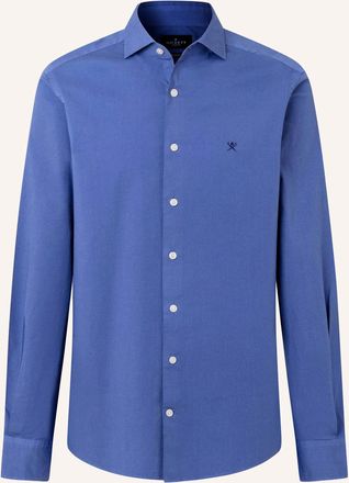 Hackett Freizeithemd Ess Stretch Pop blau