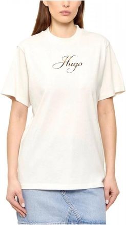 HUGO BOSS Femme, Tops, Beige, Taille: 38 FR Vintage Tee 23