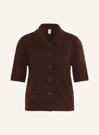 Y.A.S. Strickjacke braun