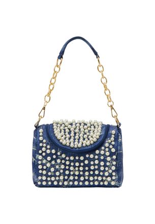 Faina Umh&auml;ngetasche Umh&auml;ngetasche Frauen Denim