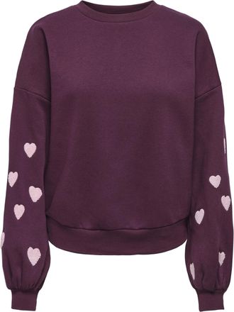 Only Onlmacy L/S O-Neck Box Cc SWT Noos