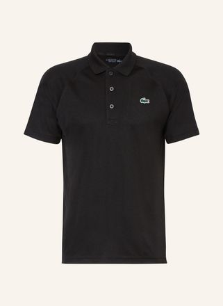 Lacoste Funktions-Poloshirt schwarz