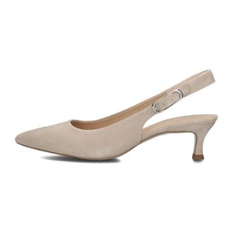 Unisa Wei&szlig;e Ibon Slingback Schuhe - - Shoes - Damen - Beige - 39 EU