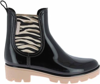 Les Tropeziennes dresco Damen Noura Stadtschuhe/Stiefel, Zebra-Schwarz, 39 EU
