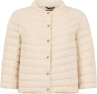 Moorer Femme, Vestes, Beige, Taille: 42 FR Manteaux