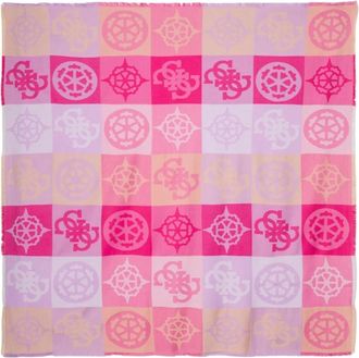 Guess Femme, Accessoires, Multicolore, Taille: ONE Size Logo Print Scarf