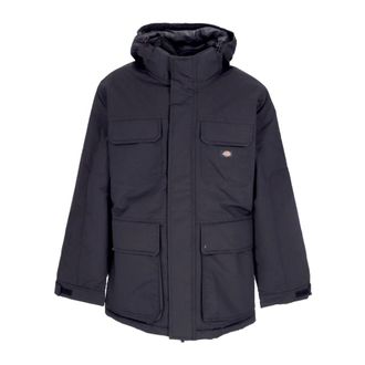 Dickies Schwarze Expedition Lange Wasserabweisende Jacke - - Jackets - Herren - Schwarzk - S