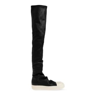 Rick Owens High Stocking Sneaks Boots - - Shoes - Damen - Schwarzk - 38 1/2 EU