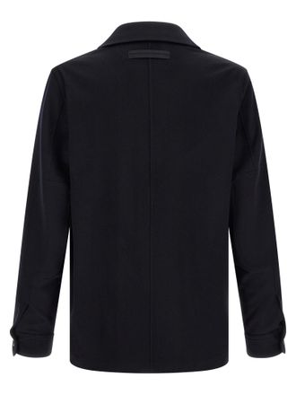 Ermenegildo Zegna Wool Overshirt - Black