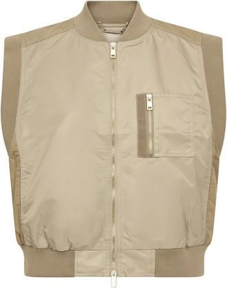 Mos Mosh MOS Mosh, Femme, Vestes, Beige, Taille: 44 FR Twill Vest