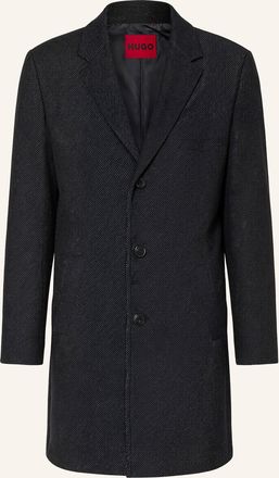 HUGO BOSS Hugo Casual Mantel malte2541 Regular Fit schwarz